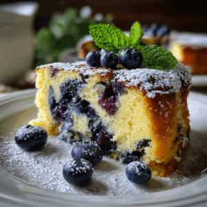 Sugar Free Lemon Blueberry Pudding Cake from Scratch – The Best Guilt ...